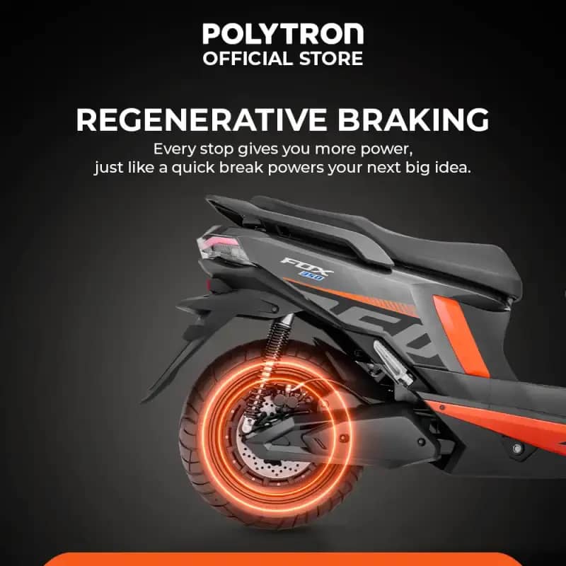 Promo Polytron Fox 350 - Battery As Service - Electric Sepeda Motor ...