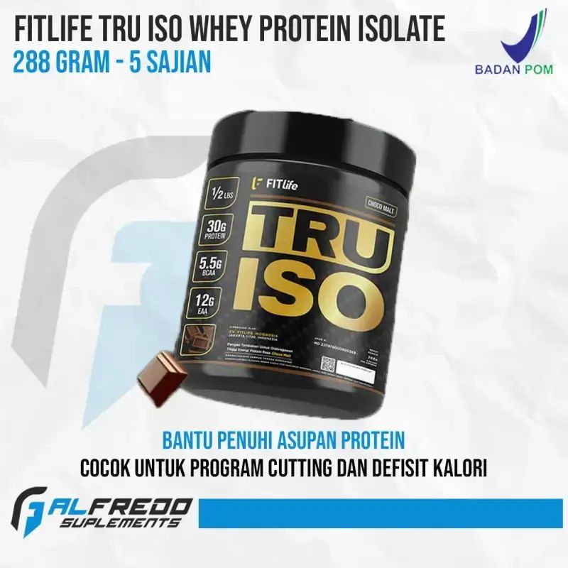 Jual Fitlife Truiso 288 Gram Whey Protein Isolate - Strawberry Di ...