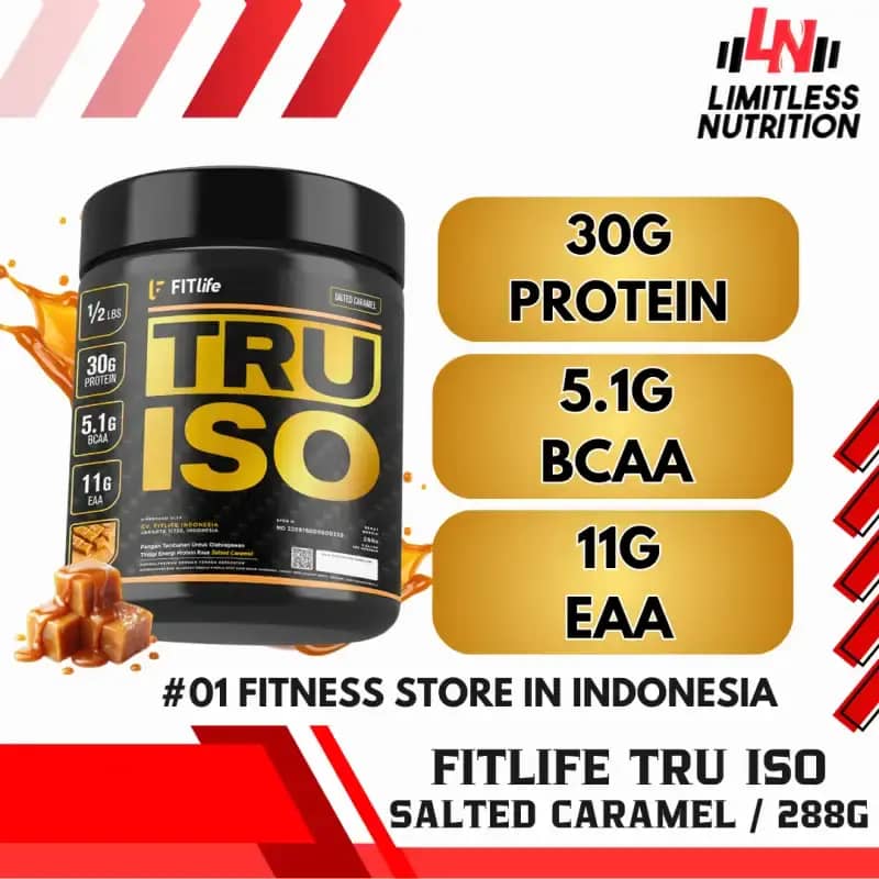 Promo Fitlife Tru Iso 288gr Whey Protein Isolate 8 Servings Wpi Bpom ...