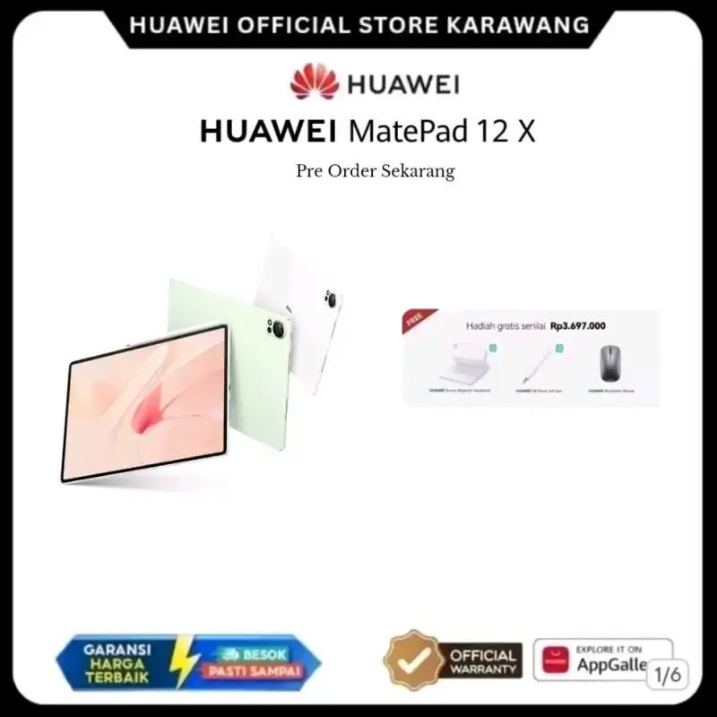 Huawei Matepad 12X 🔥- Harga Terbaik April 2026