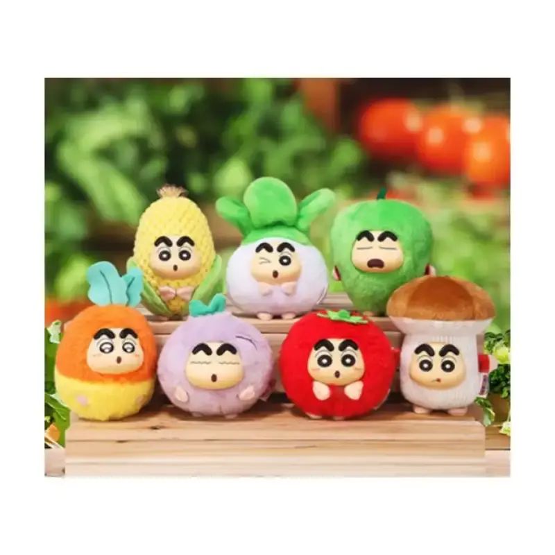 Promo Crayon Shinchan Xs Size Vegetable Head Series Plush Blind Box ...