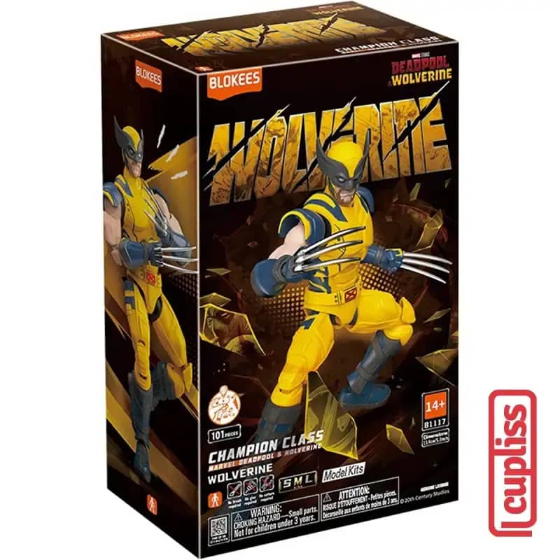 Jual Blokees 81117 Figure Marvel Hero Champion Class Cc05 Wolverine Di Seller Cupliss Flagship ...