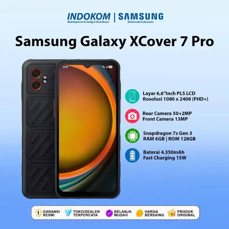 Samsung Xcover 🔥 Harga & Spesifikasi Terbaru Juni 2026