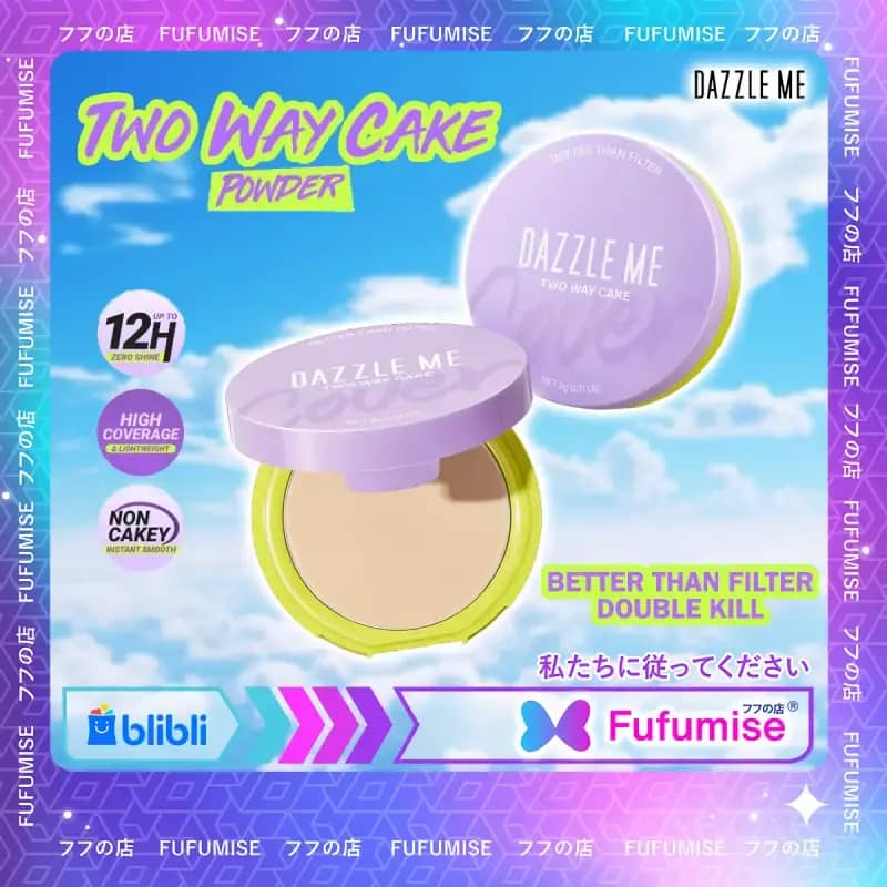Bedak Dazzle Me Two Way Cake Gratis Ongkir 🏷️ Harga Murah Mei 2026