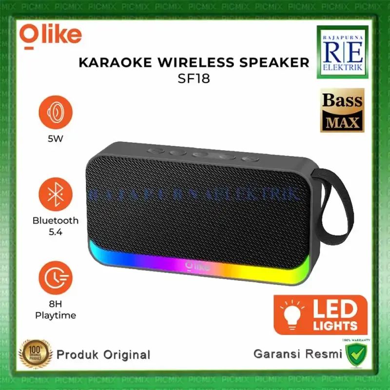 Speaker Bluetooth Olike Sf Garansi Resmi Indonesia 🏷️ Harga Murah April ...