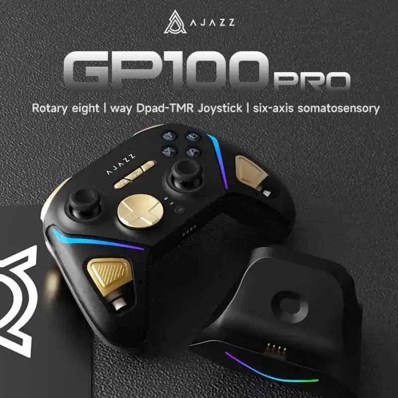 Promo Ajazz Galaxy Gp100 Pro / Gp-100 Pro Mutliplatform Gamepad With ...