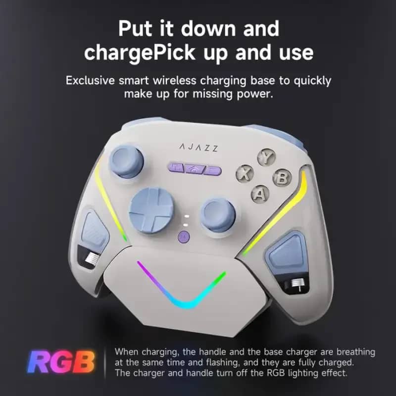 Promo Ajazz Galaxy Gp100 Pro / Gp-100 Pro Mutliplatform Gamepad With ...