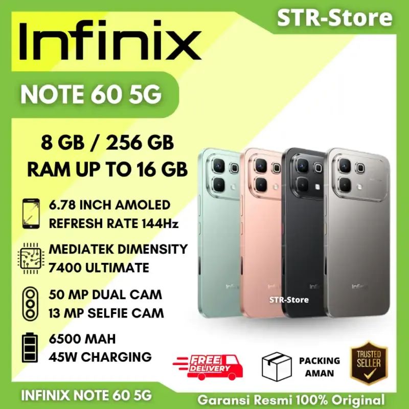Infinix Note 20 🔥 Harga & Spesifikasi Terbaru Mei 2026