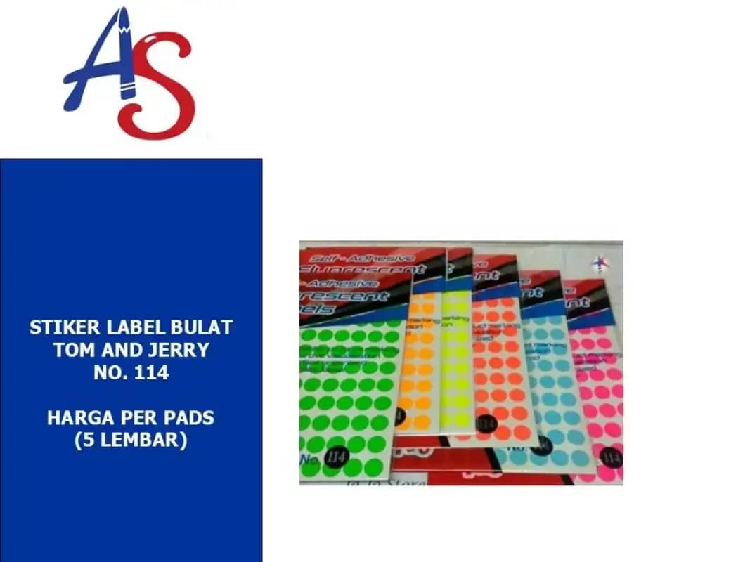 Jual Label Tom And Jerry Bulat 🏷️ Original Terbaru, Terlengkap, & Harga ...