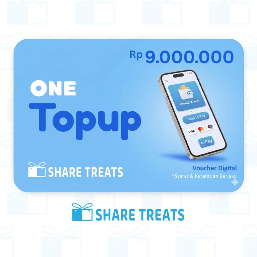 Jual Share Treats One Top Up E-wallet Rp 9.000.000 Di Seller Share ...