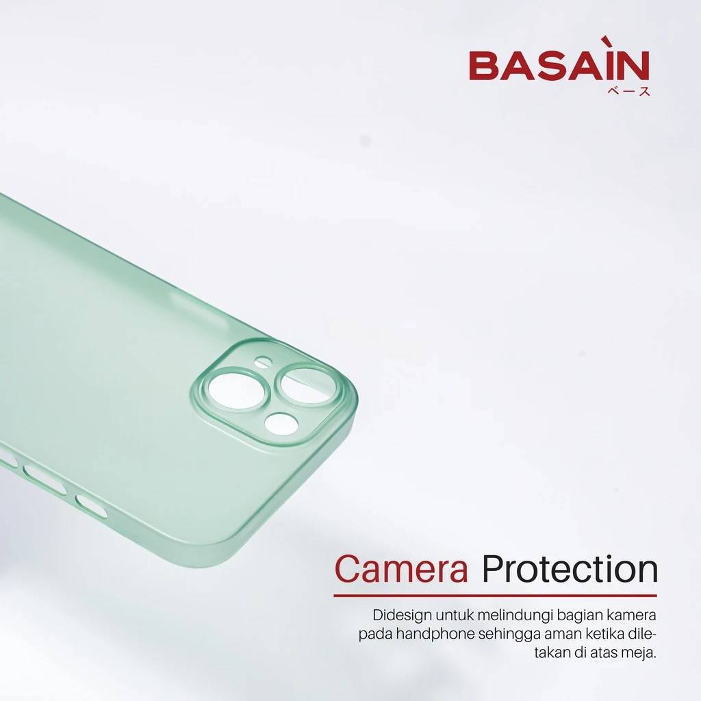 Jual Casing iPhone 14 Plus Semi Hard 2.0 Basain Original Case – Green ...