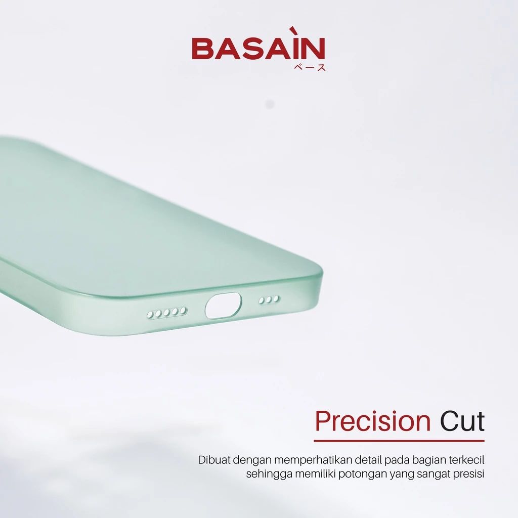 Jual Casing iPhone 14 Plus Semi Hard 2.0 Basain Original Case – Green ...