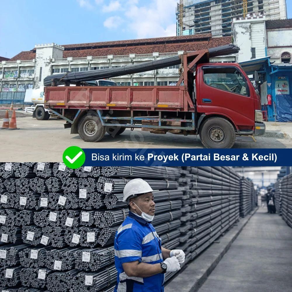 Jual Besi Beton Ulir Bps 13mm (13 Mm) Full Sni Baja Perkasa Sentosa Ts ...