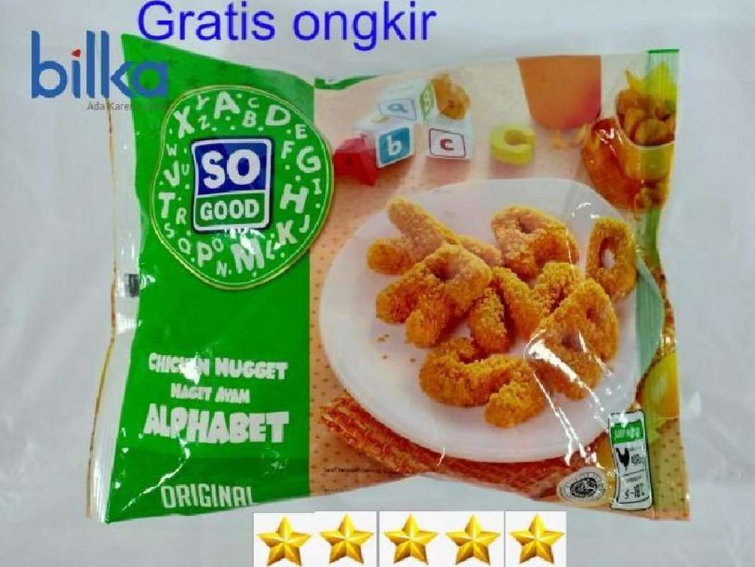 Jual So Good Chicken Nugget Alphabet 400g Di Seller Aliyun Store - Ngagelrejo, Kota Surabaya ...