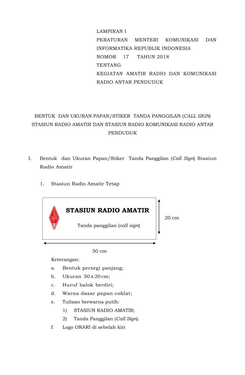 Jual Papan Callsign Rapi/orari - Akrilik - Standar Permen - 50 X 20 Cm ...