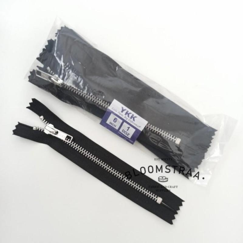 Jual Resleting Ykk Gigi Besi Silver 15 Cm Metal Zipper 6in Close-end Mac 56 Di Seller Bloomstraa ...