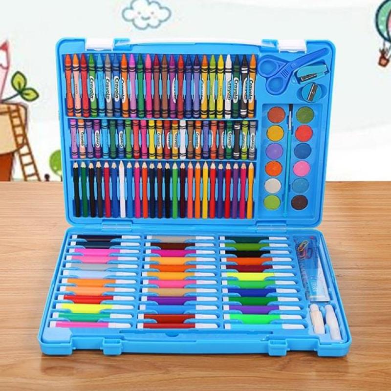 Jual Crayon Anak Set 150pcs / Krayon Mewarnai Anak 150pcs / Pensil ...