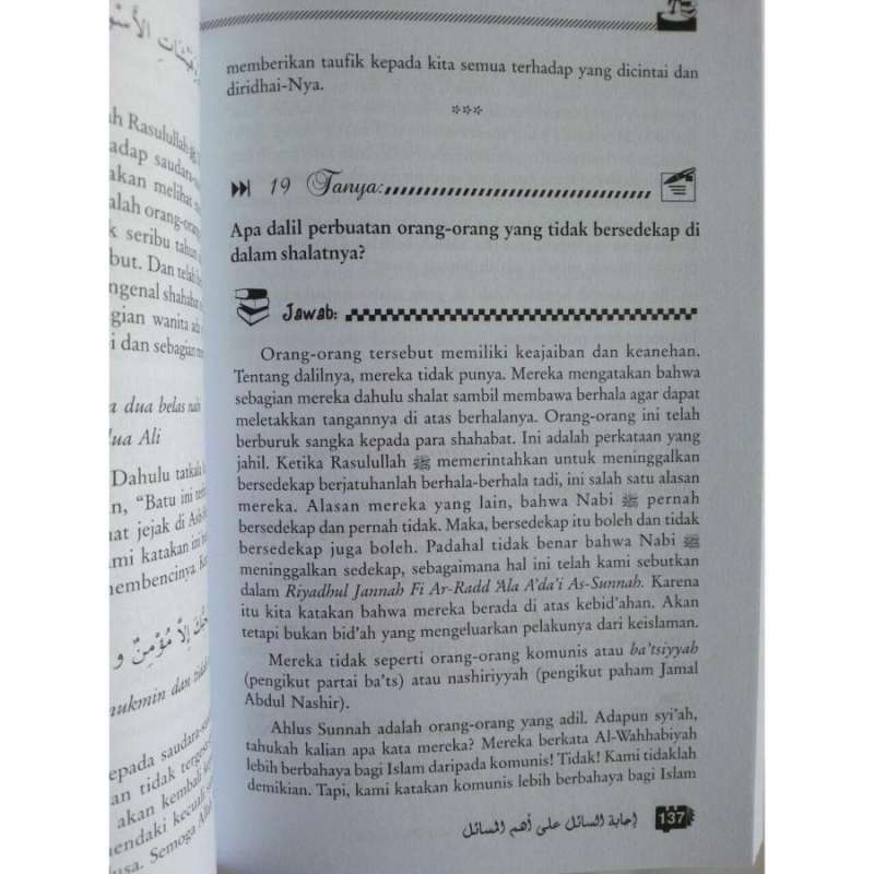 Jual Buku Tanya Jawab Bersama Syaikh Muqbil Set 2 Jilid Di Seller Toko ...
