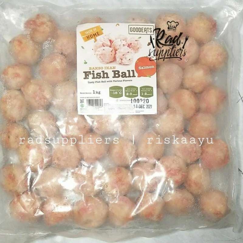 Jual Salmon Fish Ball GoodEats Produk olahan ika, bakso ikan salmon ...