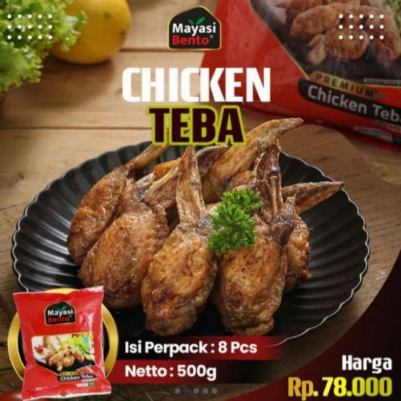 Jual Chicken Teba Frozen food Mayasi Bento Makanan beku ayam olahan ...