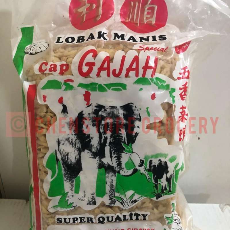Jual Lobak Manis Cap Gajah 1Kg - Caipo - Sweet Preserved Radish Halal ...