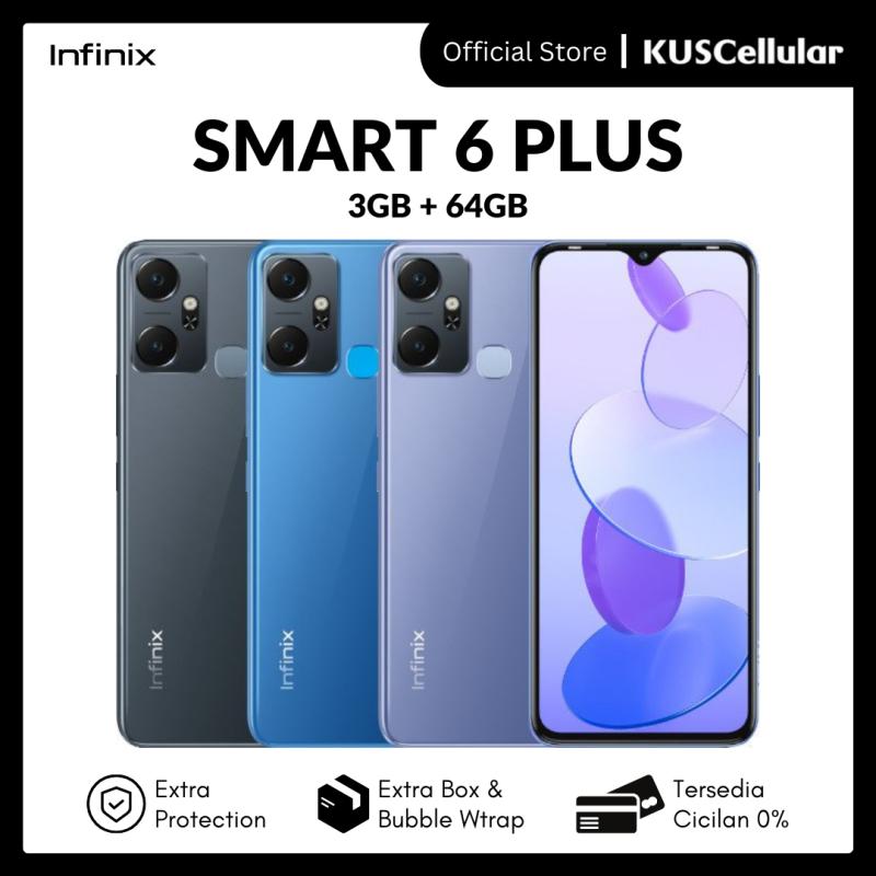Jual Infinix Smart 6 Plus 3/64 Garansi Resmi Di Seller Kus Cellular ...
