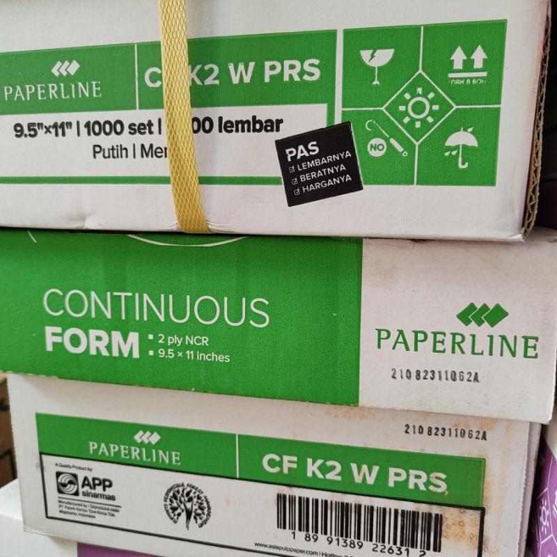 Promo Continuous Form Paperline 2 Ply Warna 9 1 2 X 11 Dus Isi 1000