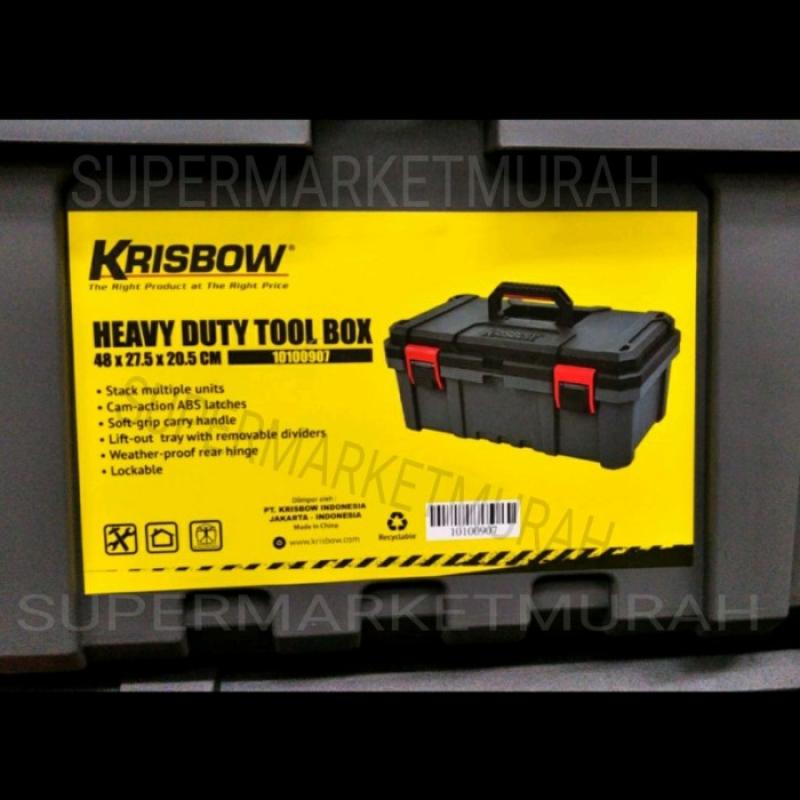 Promo Storage Tool Box Heavy Duty Krisbow Plastik Kotak Kerja Alat ...