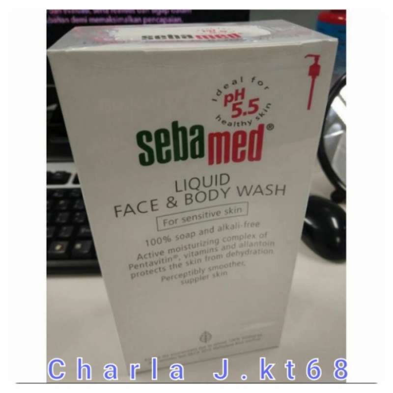 Promo Seba Med Liquid Face & Body Wash 1000 Ml Made In Germany Diskon 3 ...