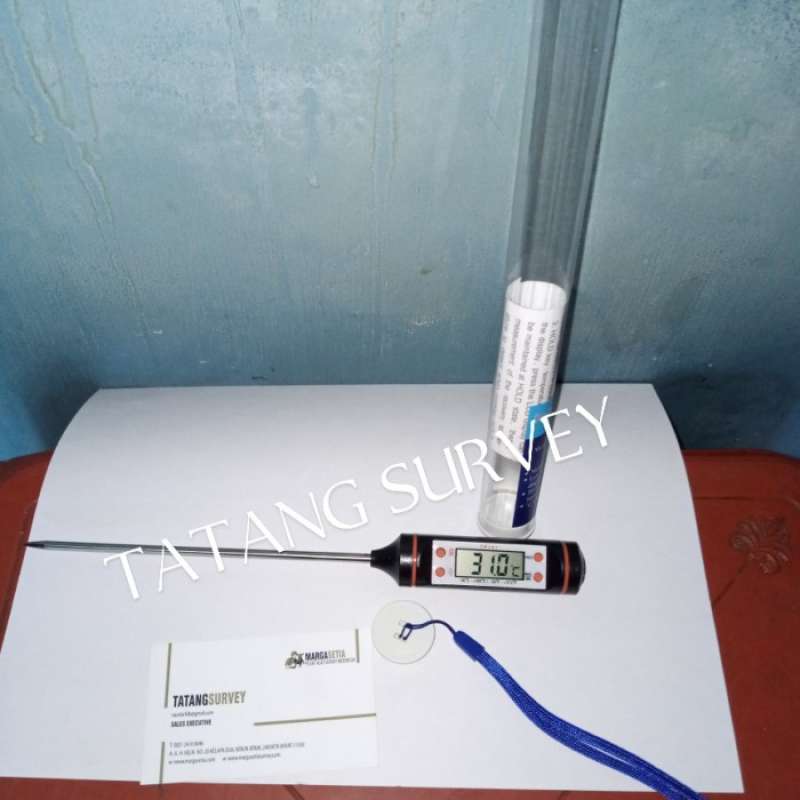 Jual Thermometer Digital Aspal Beton Range: -50c~+300c(-58f~+572f) Di ...