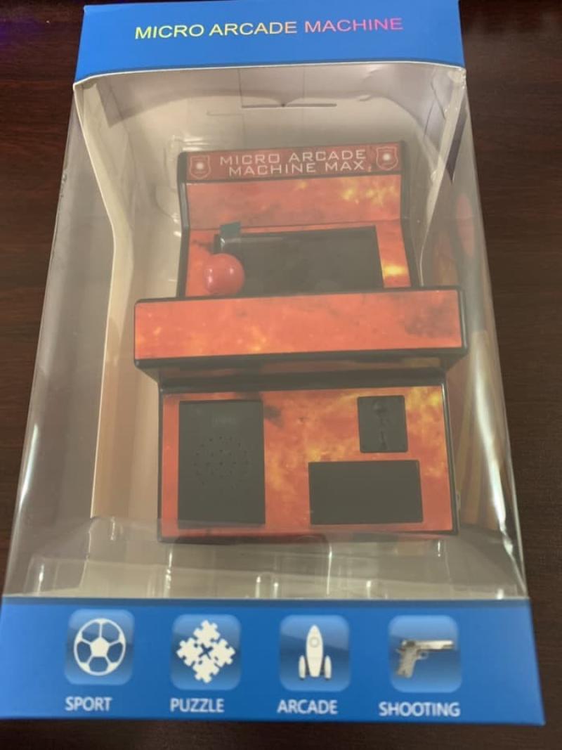 Promo Micro Arcade Machine With 240 Built In Games - 16 Bit Retro Fc ...
