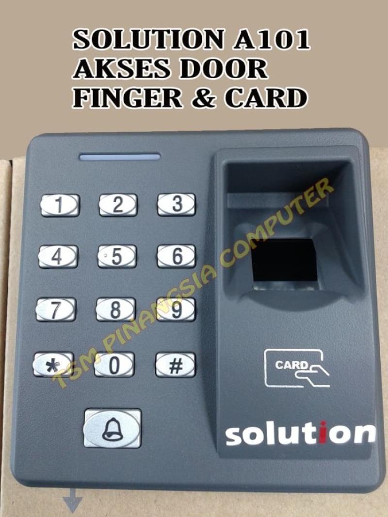 Promo Solution A-101 Access Control Fingerprint + Card - Dr Barang ...
