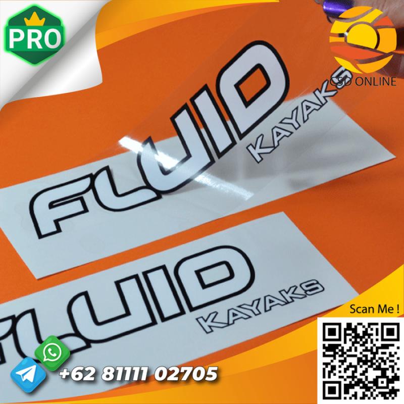Promo Quantac Transparant Stiker - Stiker Vinyl Transparan ...