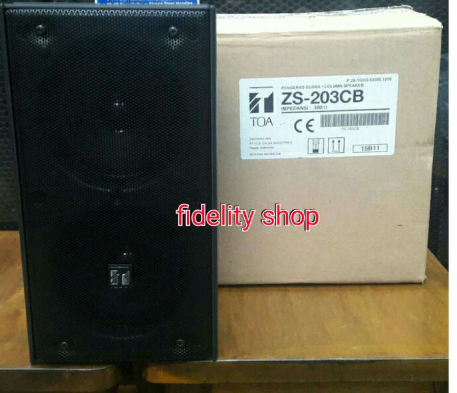 Jual Column Speaker Toa Zs -203cb/cw (20 Watt) Original Di Seller Gamma Store - Kalibata, Kota ...