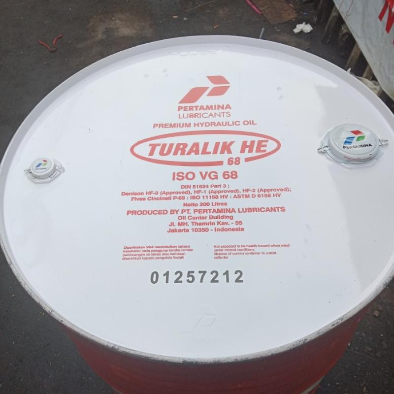 Promo Oli Mesin Hidrolik Turalik He Iso Vg 68 Diskon 23% Di Seller ...