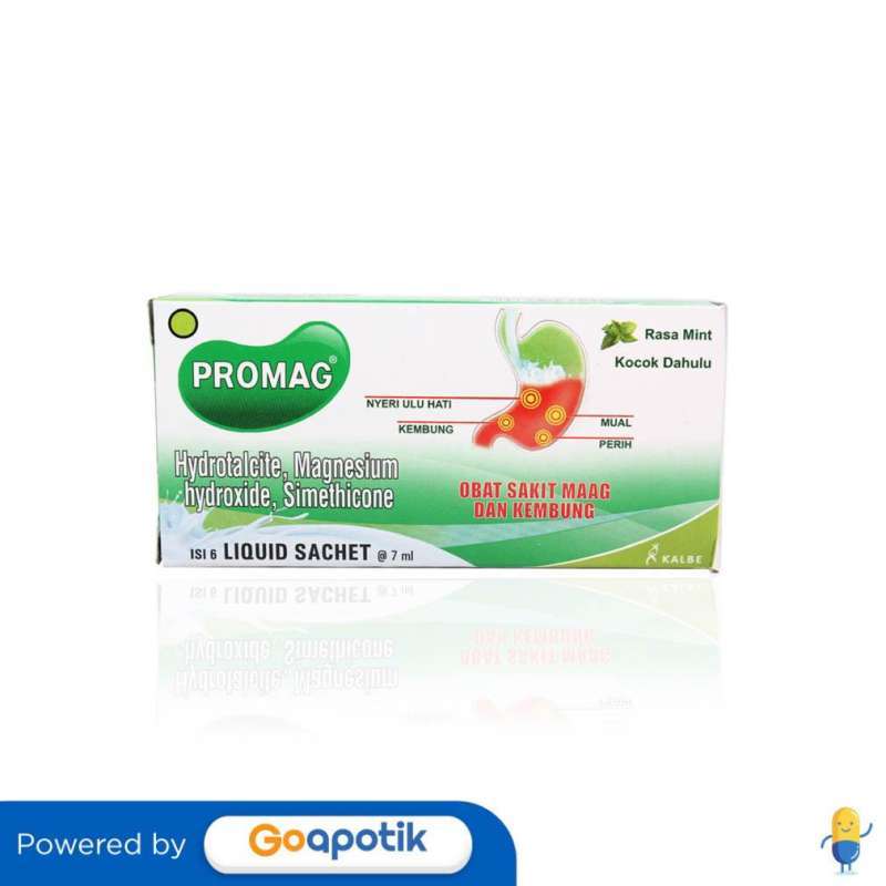 Jual PROMAG SUSPENSI 7 ML BOX 6 SACHET di Seller Apotek Swadaya Sehat ...