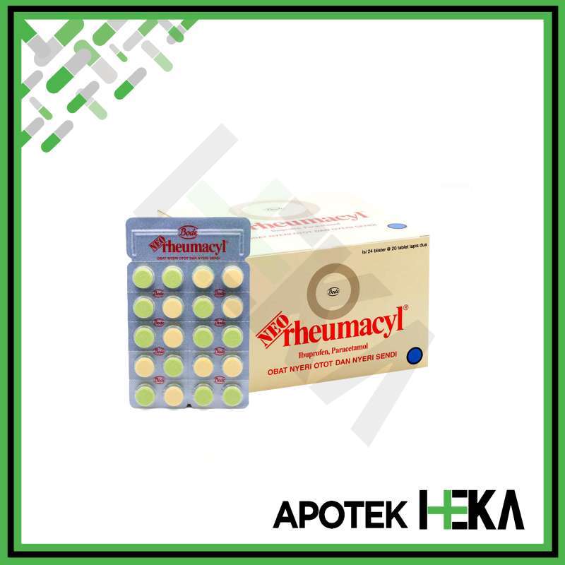Jual Neo Rheumacyl Obat Nyeri Otot dan Sendi Box Isi 24x20 Tablet Lapis ...
