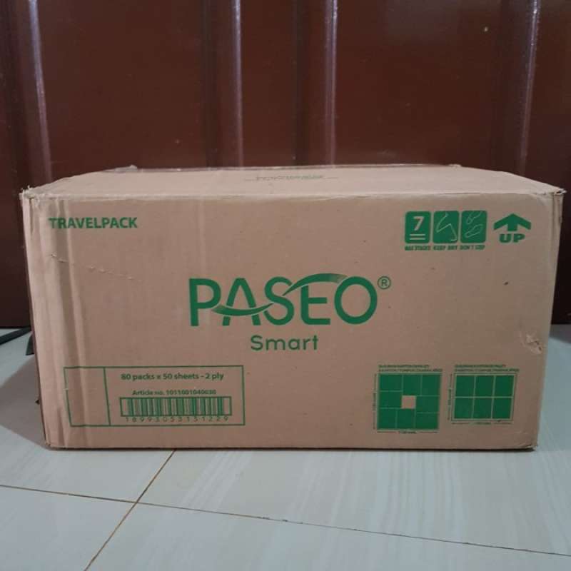 Promo PASEO SMART Travel Pack 50 Sheets - 1 Dus ( isi 80 pcs ) Diskon ...