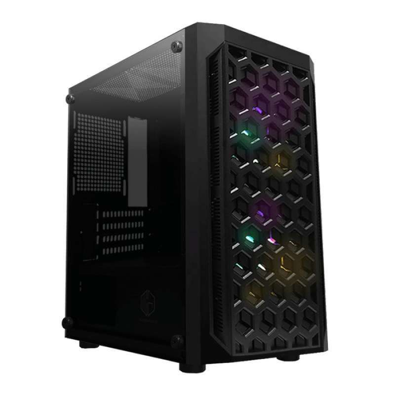 Promo CUBE GAMING GART - mATX - Hexagon Panel Design - LEFT SIDE TEMPERED Diskon 23% di Seller ...