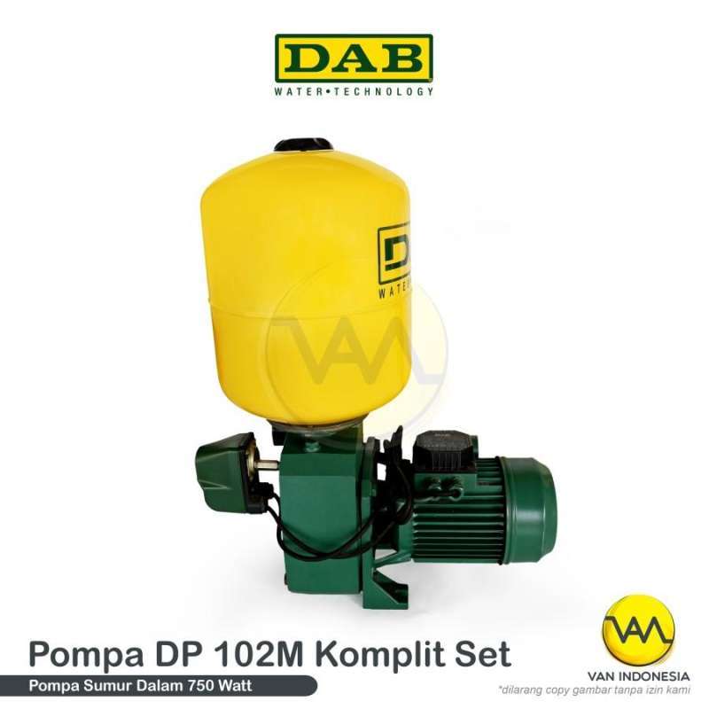 Jual Dab Jet Pump Dp 102 M Complete Set Auto Pompa Air Sumur Dalam Di Seller Van Home & Living ...