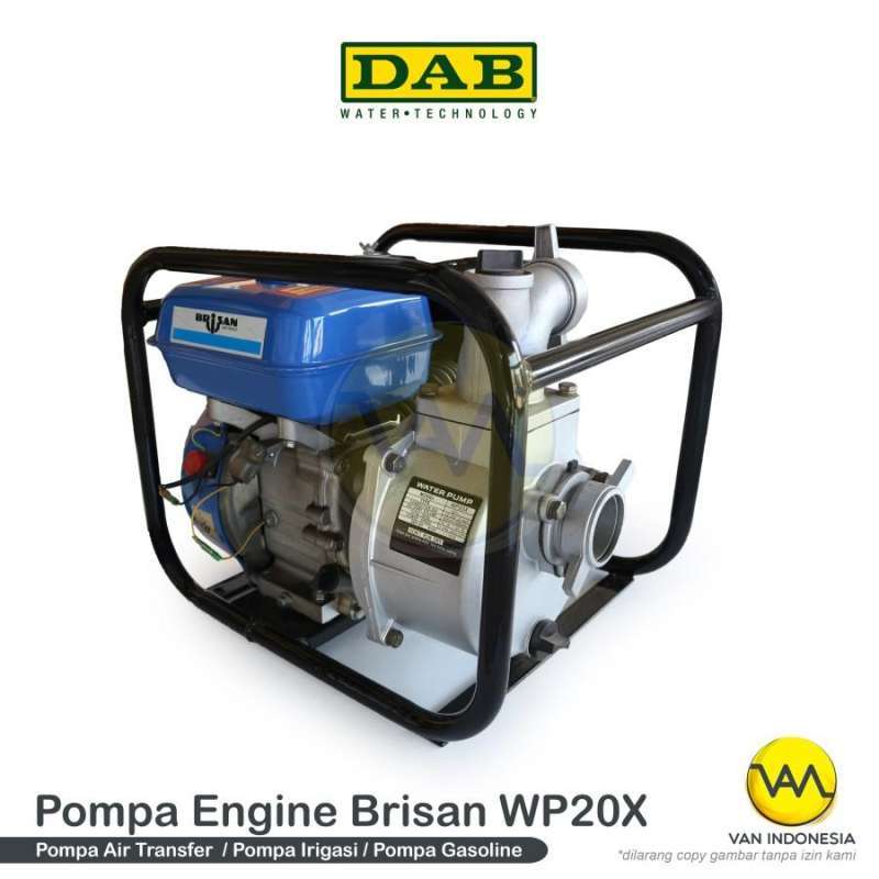 Jual Dab Brisan Wp20x Pompa Air Bensin Untuk Irigasi Pertanian Di ...
