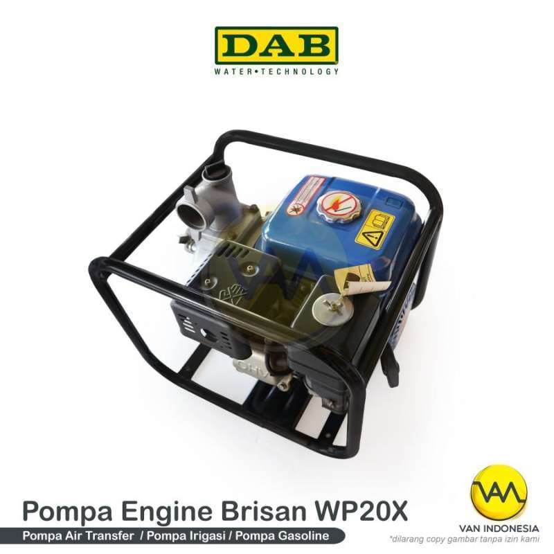 Jual Dab Brisan Wp20x Pompa Air Bensin Untuk Irigasi Pertanian Di ...
