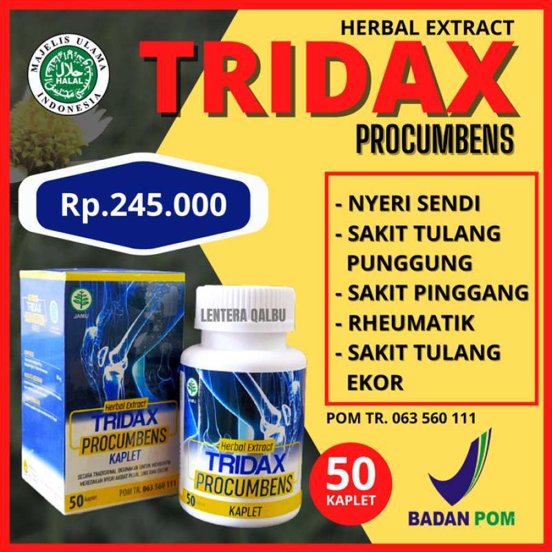Promo TRIDAX PROCUMBENS ekstrak HERBAL ALAMI UNTUK NYERI SENDI DAN ASAM URAT Diskon 23% di ...