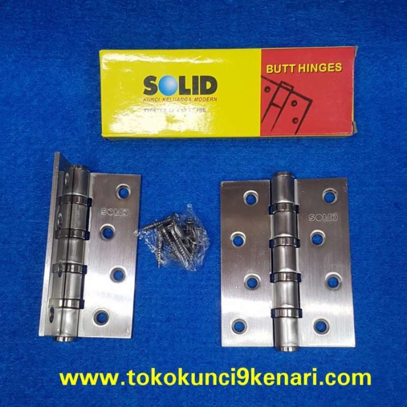 Promo Engsel Pintu solid 4inch EK-02 SN | Engsel Pintu Solid Diskon 23% ...
