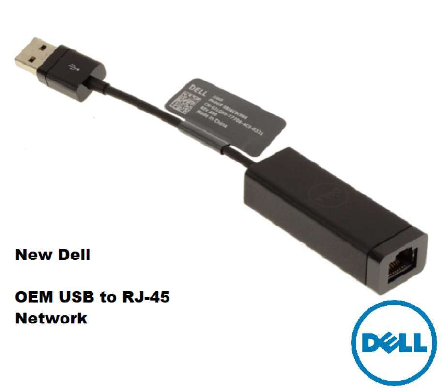 Jual New Dell Adapter Usb To Lan Rj45 Network Gigabit Ethernet Original ...