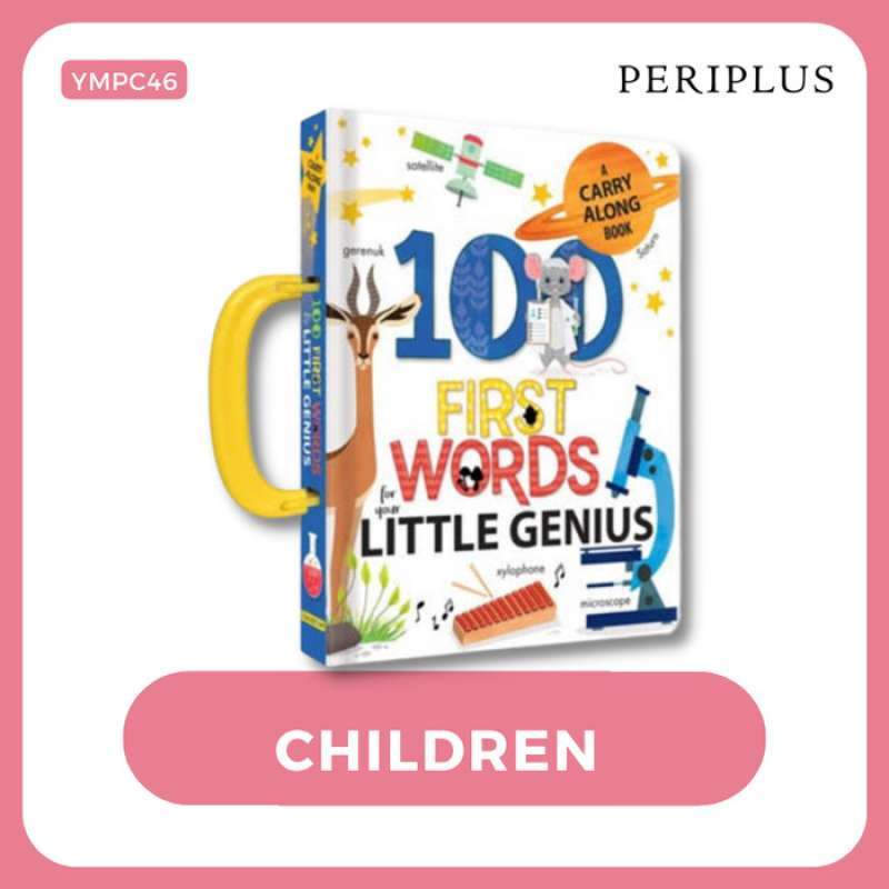 Jual 100 First Words For Your Little Genius - 9782898020537 Di Seller ...