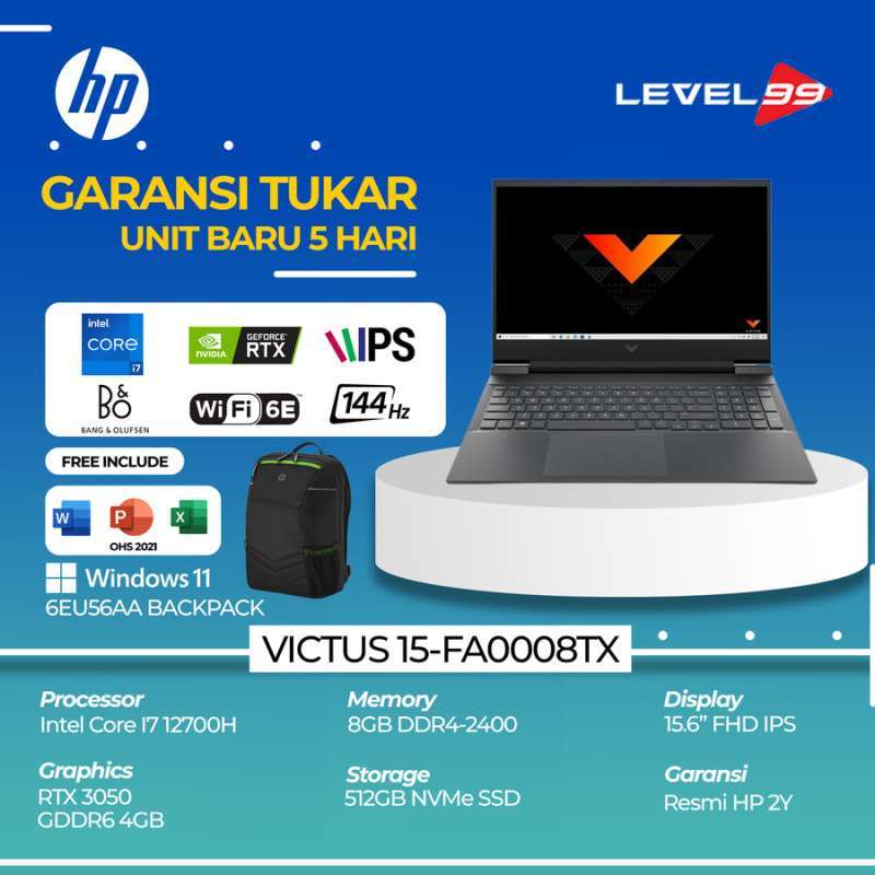 Jual Hp Victus Laptop 15 Fa0008 Tx Original Murah - Harga Diskon April ...