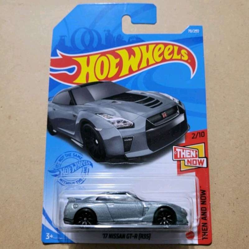 Jual HOT WHEELS '17 NISSAN GT-R [R35] / THEN AND NOW [ GREY ] di Seller ...