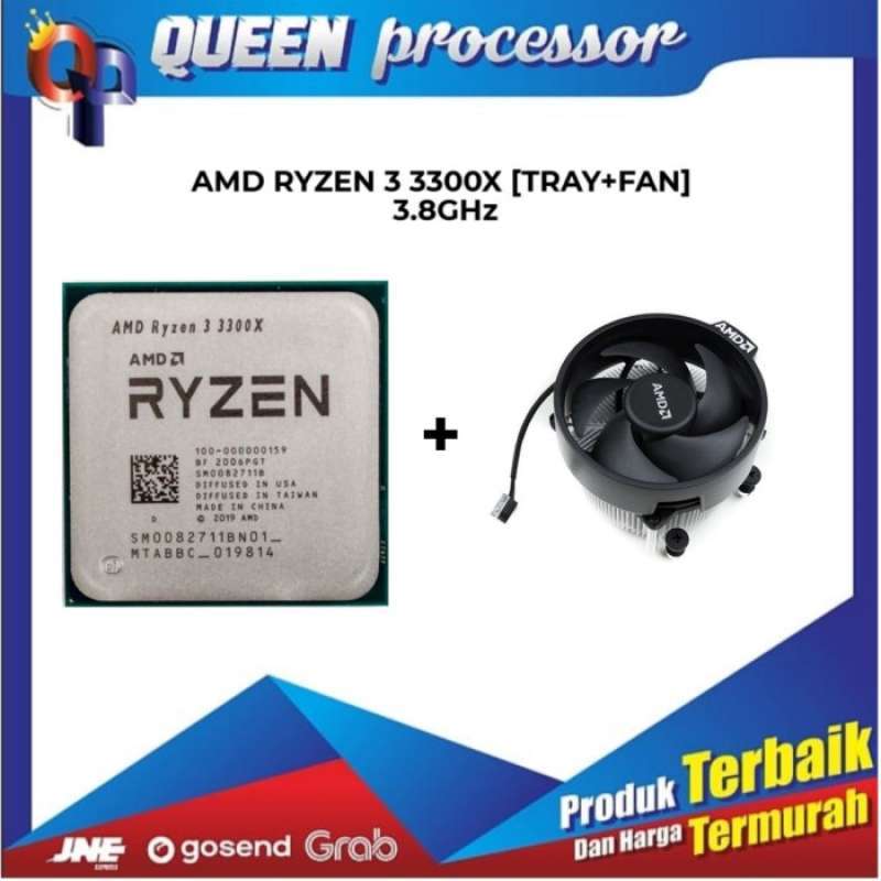Promo Processor AMD RYZEN 3 3300x 3.8 Ghz TRAY + fAN Diskon 23% di Seller Ulita Store - Kalibata ...