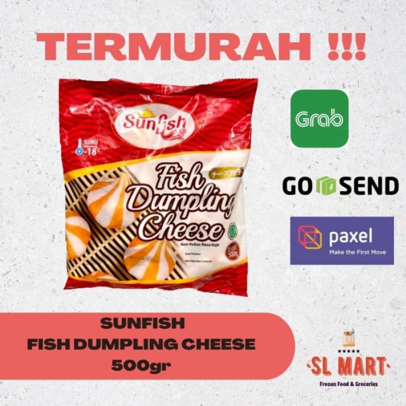 Jual Sunfish Dumpling Cheese 500 Gram / Dumpling Keju 500 Gram Di ...